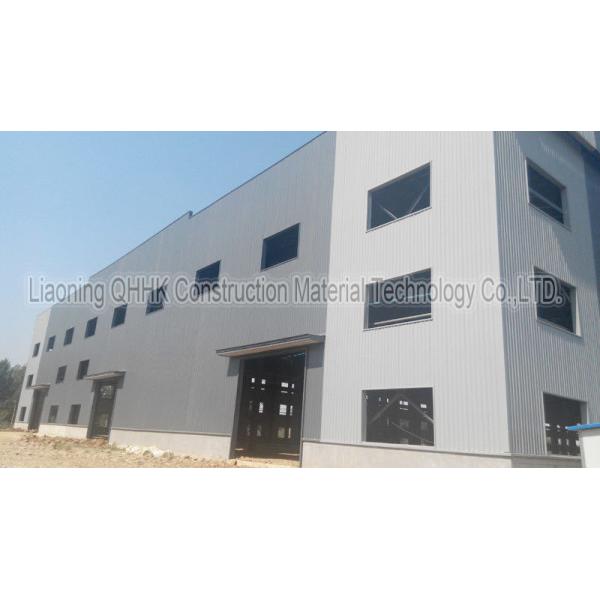 Quality Large Span Structural Steel Prefabricated Warehouse Buildings In Steel for sale
