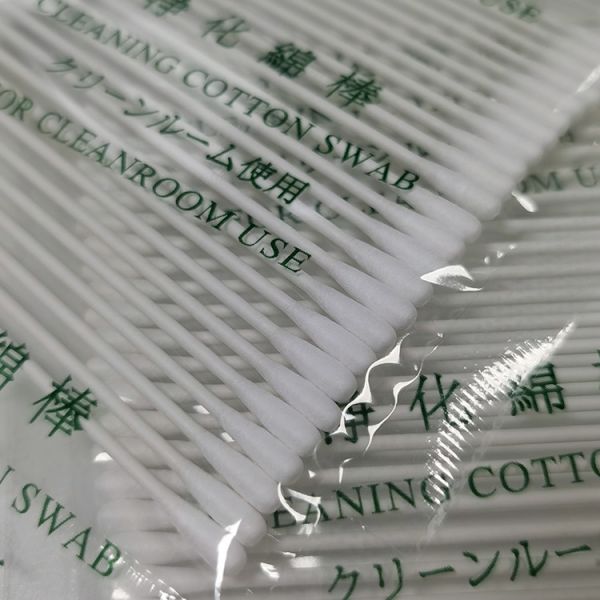 Quality Double Tip Lint Free Clean Room Cotton Swabs Disposable Industrial for sale