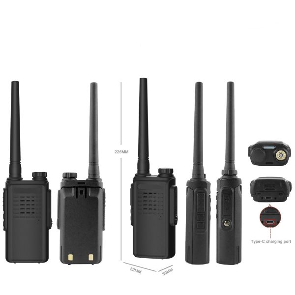 Quality Handheld Terminal Style 5W Dual Band UHF Ham Walkie Talkie for Intercoms for sale