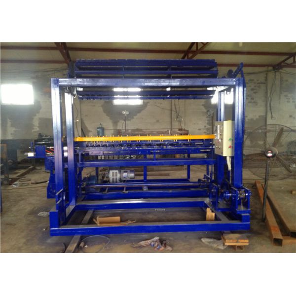 Quality 4KW Motor 400m/h Grassland Fence Machine , Automatic Mesh Welding Machine for sale