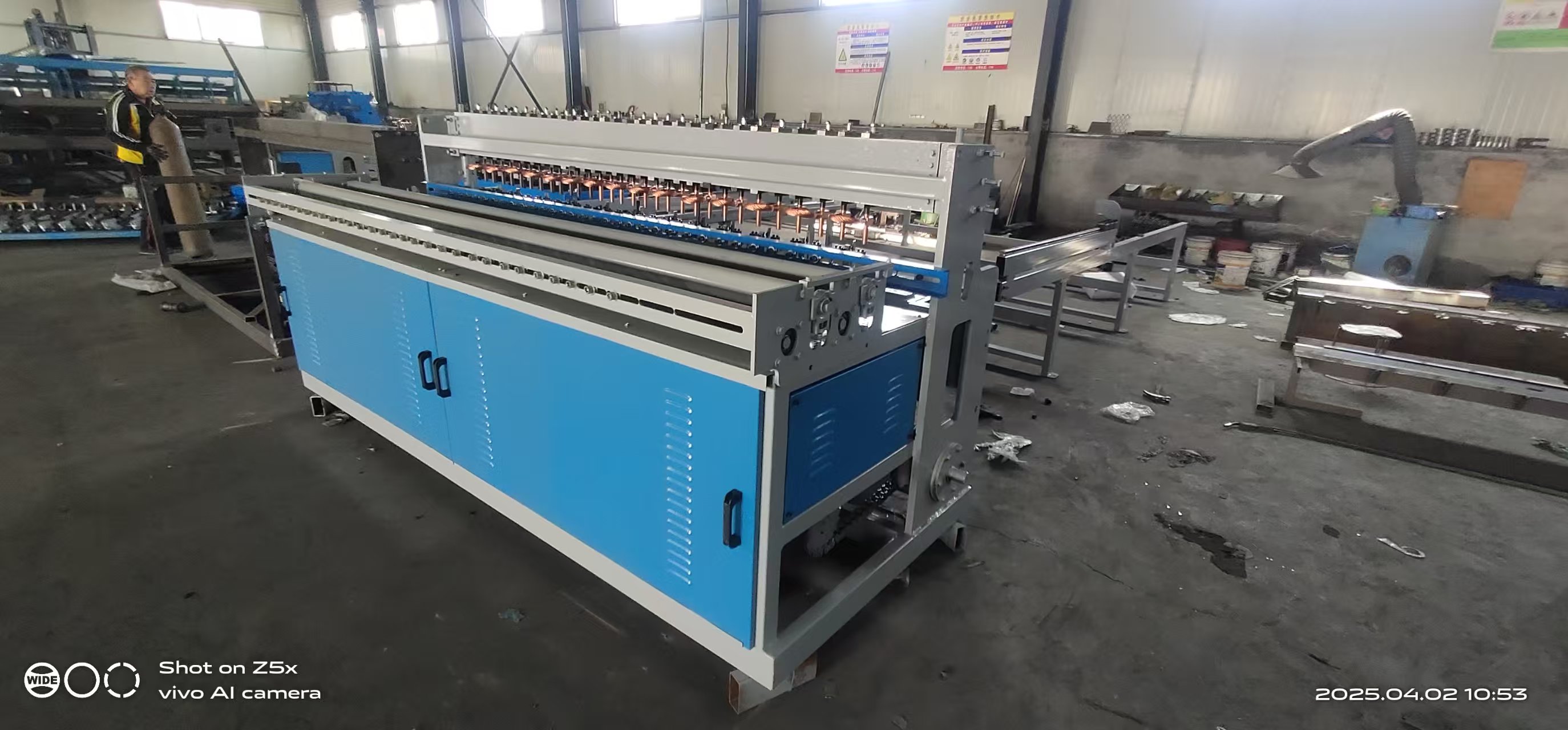 welded wire mesh machine