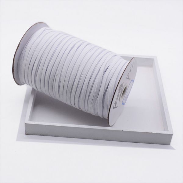 Quality White Flat 100m/Roll 5mm Macrame Cord Rope for sale
