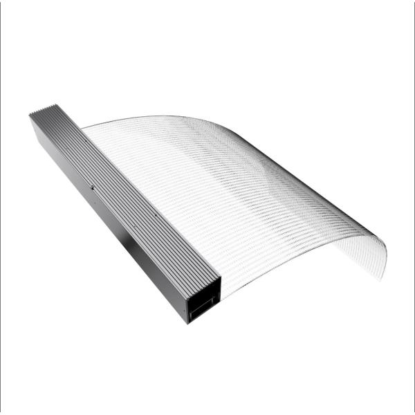 Quality 192x192 AluminiumTransparent Led Panel Advertising Display Screen 600w for sale