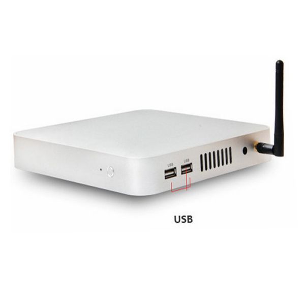 Quality Mini PC Box Core I3 Advertising 4k Media Player Box Wifi Network White Color for sale