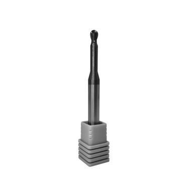 Quality 55HRC 2 Flutes Tungsten Solid Carbide Ball Nose End Mill for sale