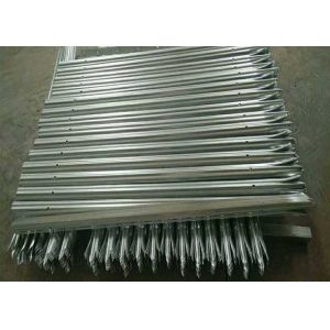Quality Wide 2750mm Green Palisade Fencing On Top Of Wall for sale
