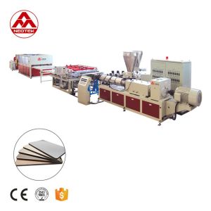 Quality Customized PVC Foam Board Co-Extrusion Line for Manufacturing Plant 26000x7000x4 for sale