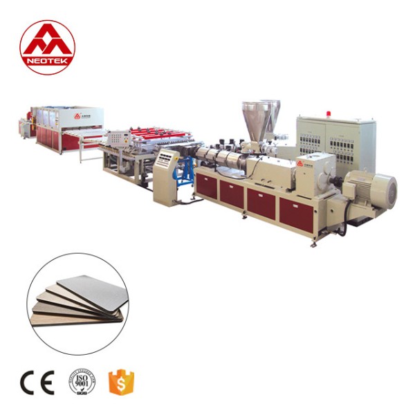 Quality Customized PVC Foam Board Co-Extrusion Line for Manufacturing Plant 26000x7000x4000 for sale