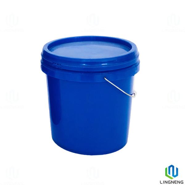 Quality Multipurpose 16 Litre Plastic Buckets With Handles And Lid OEM ODM for sale