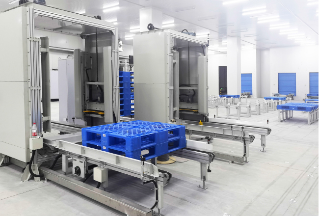Cold Storage Warehouse Pallet Stacker Crane ASRS Logistics Center Automatic Storage And Retrieval System
