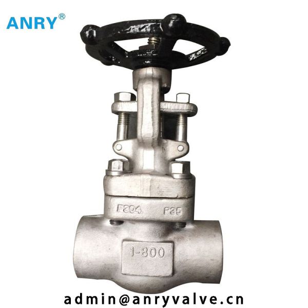 Quality High Temperature Forged Steel Gate Valve High Pressure 800LBS Bolted Bonnet for sale