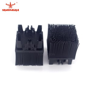 Quality Nylon Material Square Foot Bristle Block Spare Part for FK Auto Cutter for sale