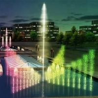 Quality Portable water fountain landscaping led light for sale