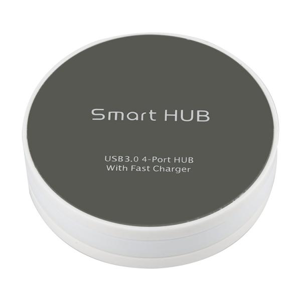 Quality Fast Charging Smart Round Adapter 4 Ports USB HUB for sale