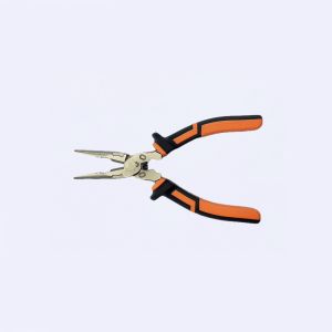 Quality Gripping 207mm Long Chain Nose Pliers Nickle Plated Cable Lug Crimping Tool for sale