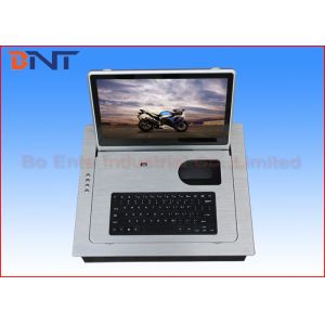 Quality Flush Mounted Computer Monitor Lift , 15.6 Inch Screen LCD Monitor Lift for sale