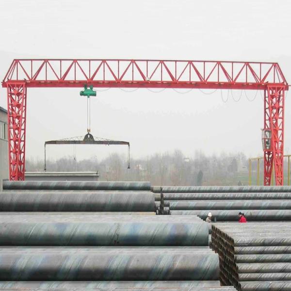 Quality 10 Ton MH Type Single Girder Gantry Crane Trussed Type for sale
