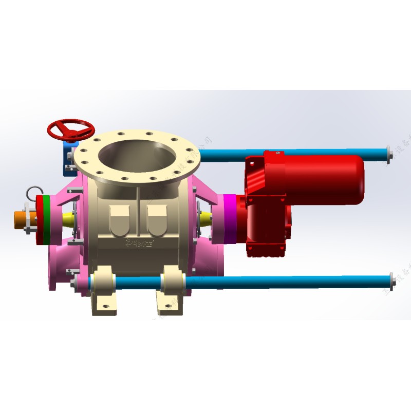 Quality Quick Release Blowing Style Powder Rotary Valve For Gravity Feeding / Discharging for sale