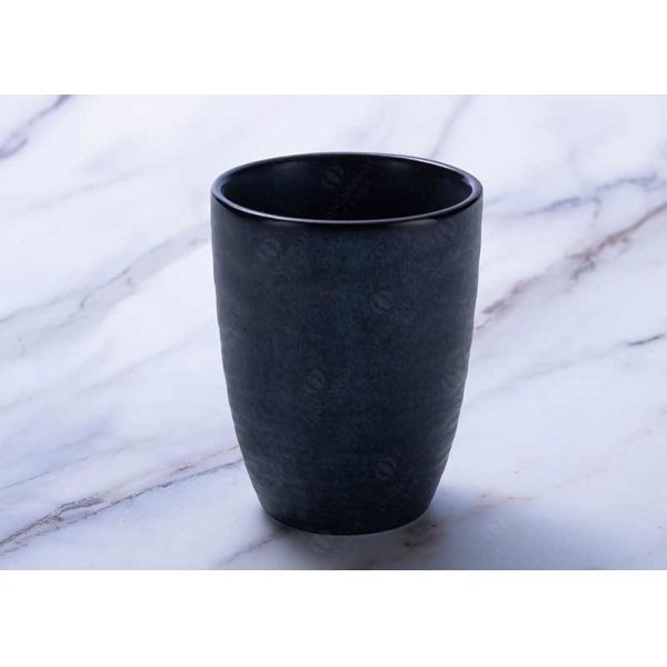 Quality Dark Night Color 12Pc Reactive Glaze Dinnerware Set For Hotel Restaurant for sale