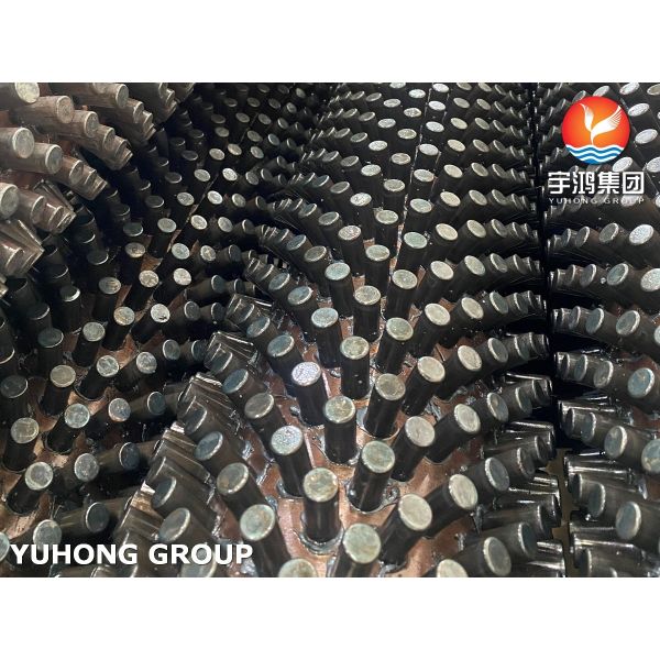 Quality ASTM A335 P9 Studded Tube, With 11Cr Studs Material , Fired Heater , Furnace Application for sale
