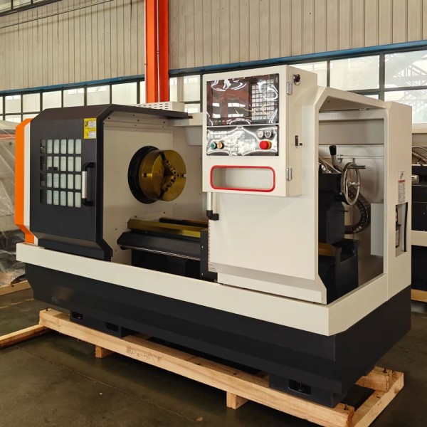 Quality CK6152E CNC Flat Bed Lathe: High Rigidity For Aggressive Cutting & Precision for sale