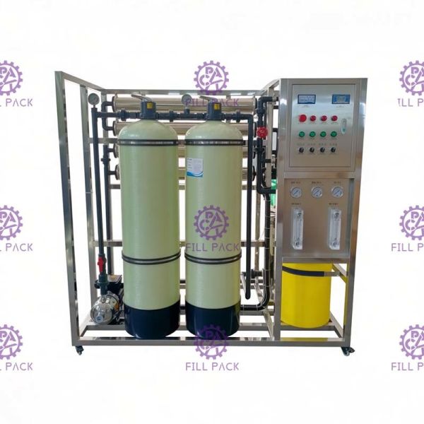 Quality FRP Pre Filters 500LPH Reverse Osmosis Water Treatment Machine for sale