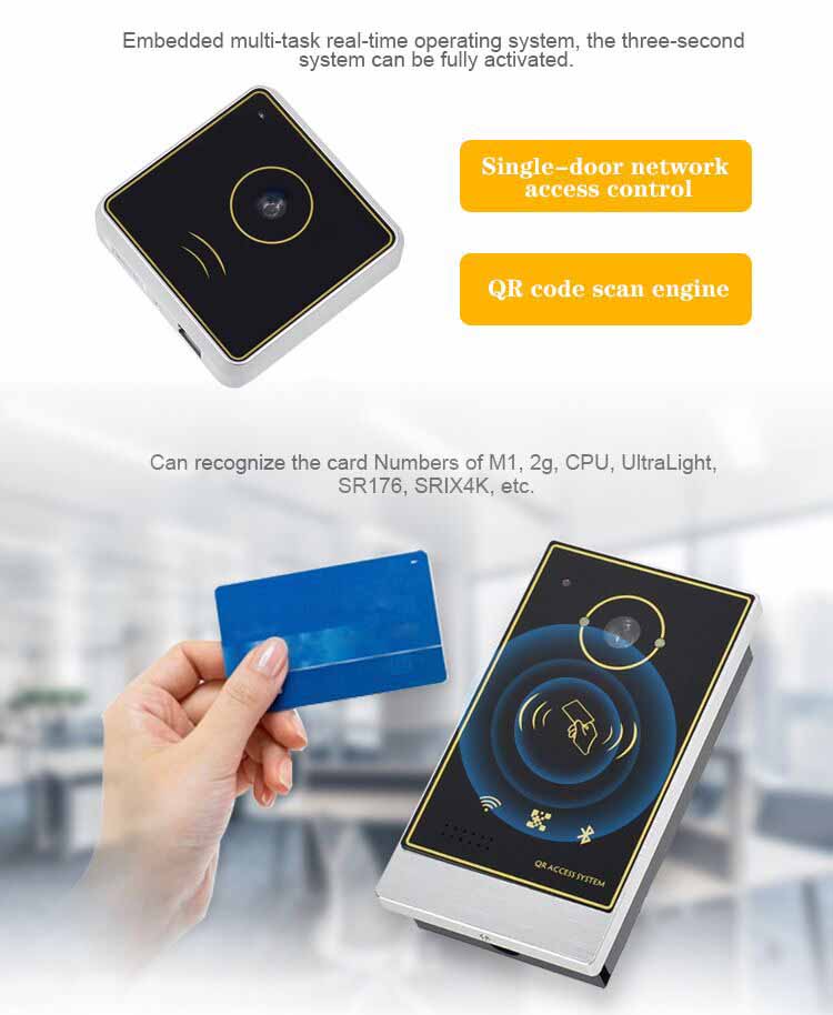 RD006 RFID 2D QR Code Reader Wifi Barcode Scanner for Access Control