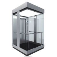 Quality 1600KG AC VVVF Panoramic Elevator for sale
