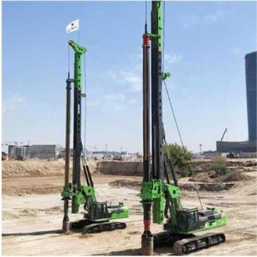 Quality Width 11700mm Rotary Piling Driver Rig Operating Height 3020mm Operating for sale