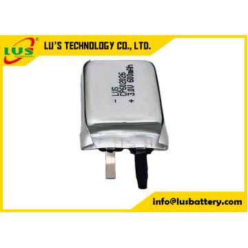 Quality Custom LiMnO2 Ultra Slim Battery CP602026 3.0v 600mah Non Rechargeable for sale