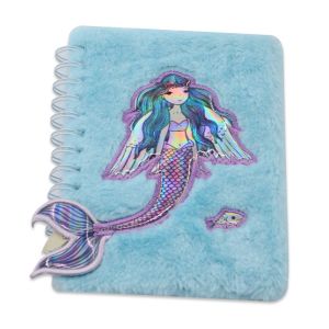 Quality No Adhesive School Stationary Student Diary with Cute Plush Cover and Custom for sale