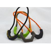 Quality OEM ODM Rubber Zipper Puller 2 Colorways Slider Puller for sale