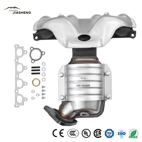 Quality High Flow Steel Catalytic Converter Lower fuel consumption ISO9001 for sale