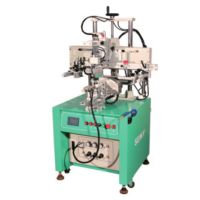 Quality CNC 600pcs/Hr Semi Auto Screen Printing Machine For Curved Shape Bottle for sale