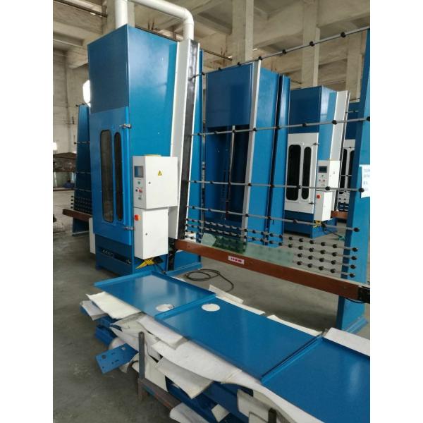 Quality Automatic Glass Sandblasting Machine with Vertical Structure and Customized for sale