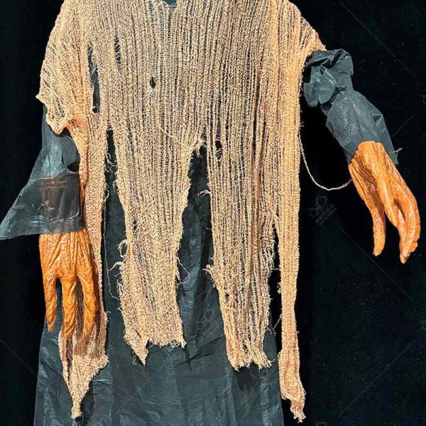 Quality Custom Plastic Scary Decorations Props Halloween Skeleton Decoration For Haunted for sale
