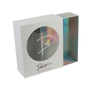 Quality Custom Logo Skincare Pull Out Drawer Sliding Gift Box for Cosmetic Products Eco for sale
