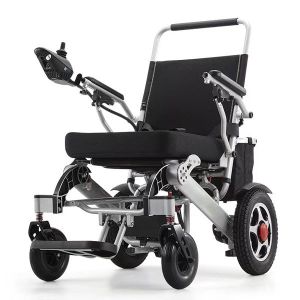 Quality Lithium Battery Lightweight Electric Wheelchairs Folding Fully Automatic for sale