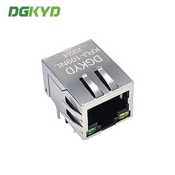 Quality 10/100 BASE RJ45 With Integrated Magnetics Ethernet Connector Surface Mount for sale