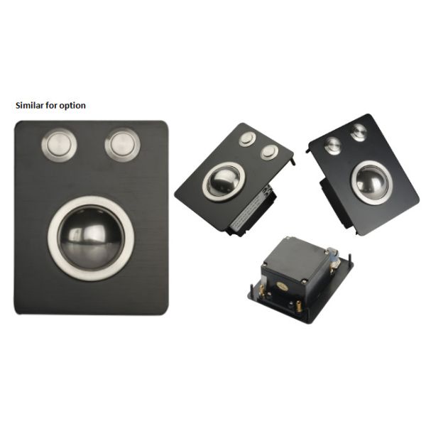Quality IP65 Stainless steel Industrial pointing device rugged trackball Mechanical for sale