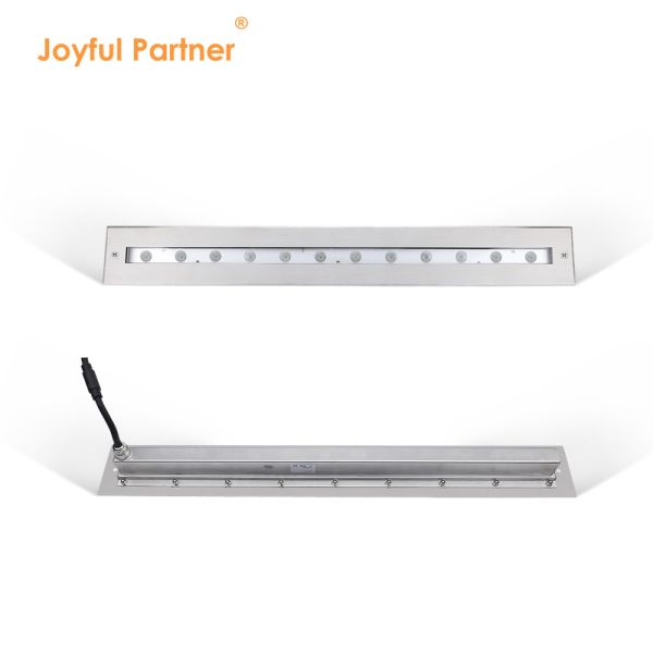 Quality Underwater Linear Light Rectangle Shape With Asymmetrical Beam IP68 SS316L for sale