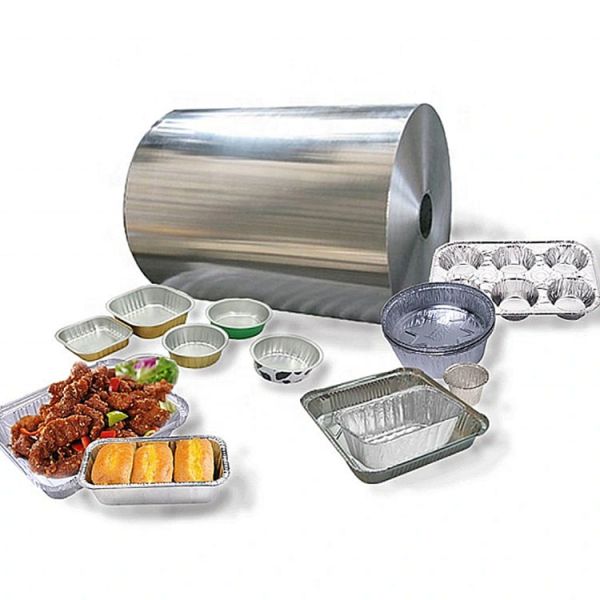 Quality Household 8011 Aluminum Foil Jumbo Roll 12-40 Micron Moisture Proof Kitchen Wrap Foil for sale