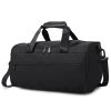 china Water Retardant Leather Nylon Workout Duffle Bags Unisex 43cm Length