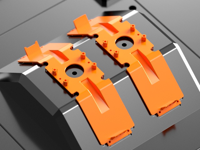 POA Side Guide Bracket (1*2)/ Cold Runner /Three-Plates Mold No.22728 ...