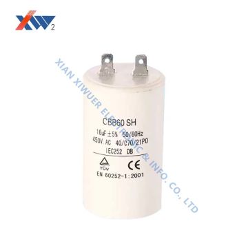 Quality MKP R90 High Voltage Film Capacitor , 900VDC CBB60 20uf capacitor for sale