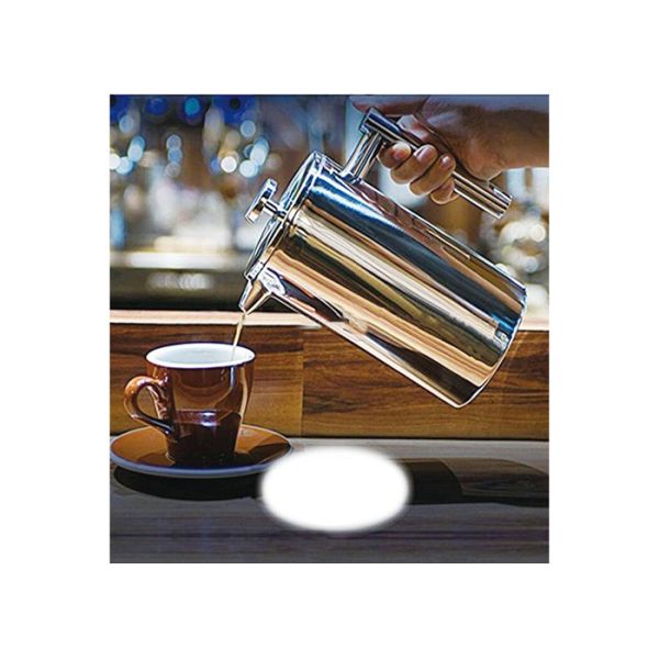 Quality 8 Cup 34oz 18/8 Stainless Steel French Press Coffee Pot With Filter Home Office for sale