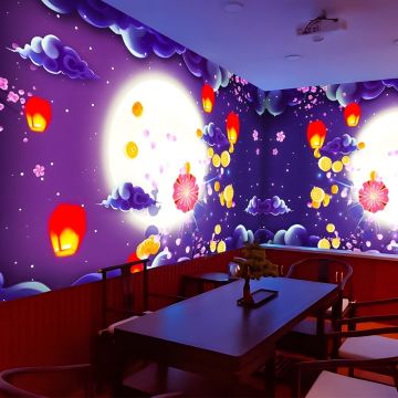 Quality Immersive 360 Projection Interactive Wall Projector 3 Channels for sale