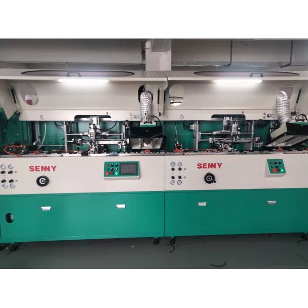 Quality Multicolor Container Cylindrical Screen Printing Machine With UV IR Curing for sale