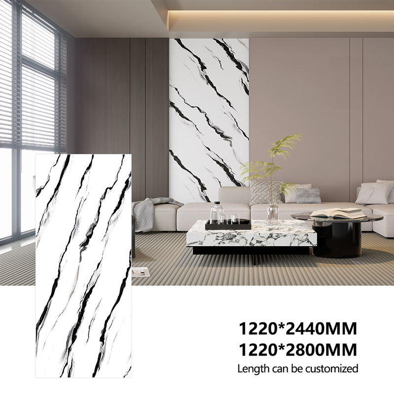 Quality High Glossy Interior Wall Pvc Sheets for Modern Decoration for sale