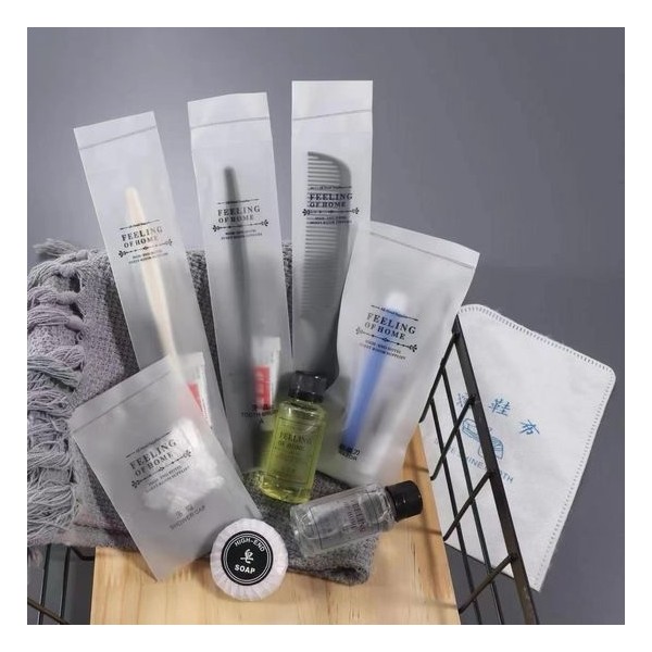 Quality 5 Star Personalized Hotel Toiletries High End With Shower Cap Shaver Sewing Kit for sale